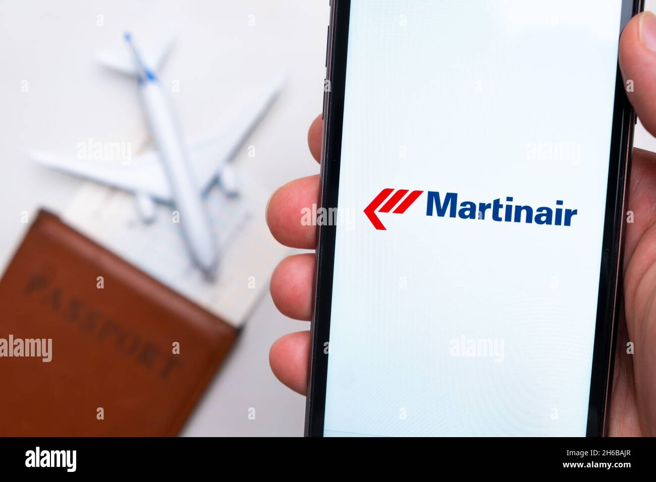 Martinair logo hi-res stock photography and images - Alamy