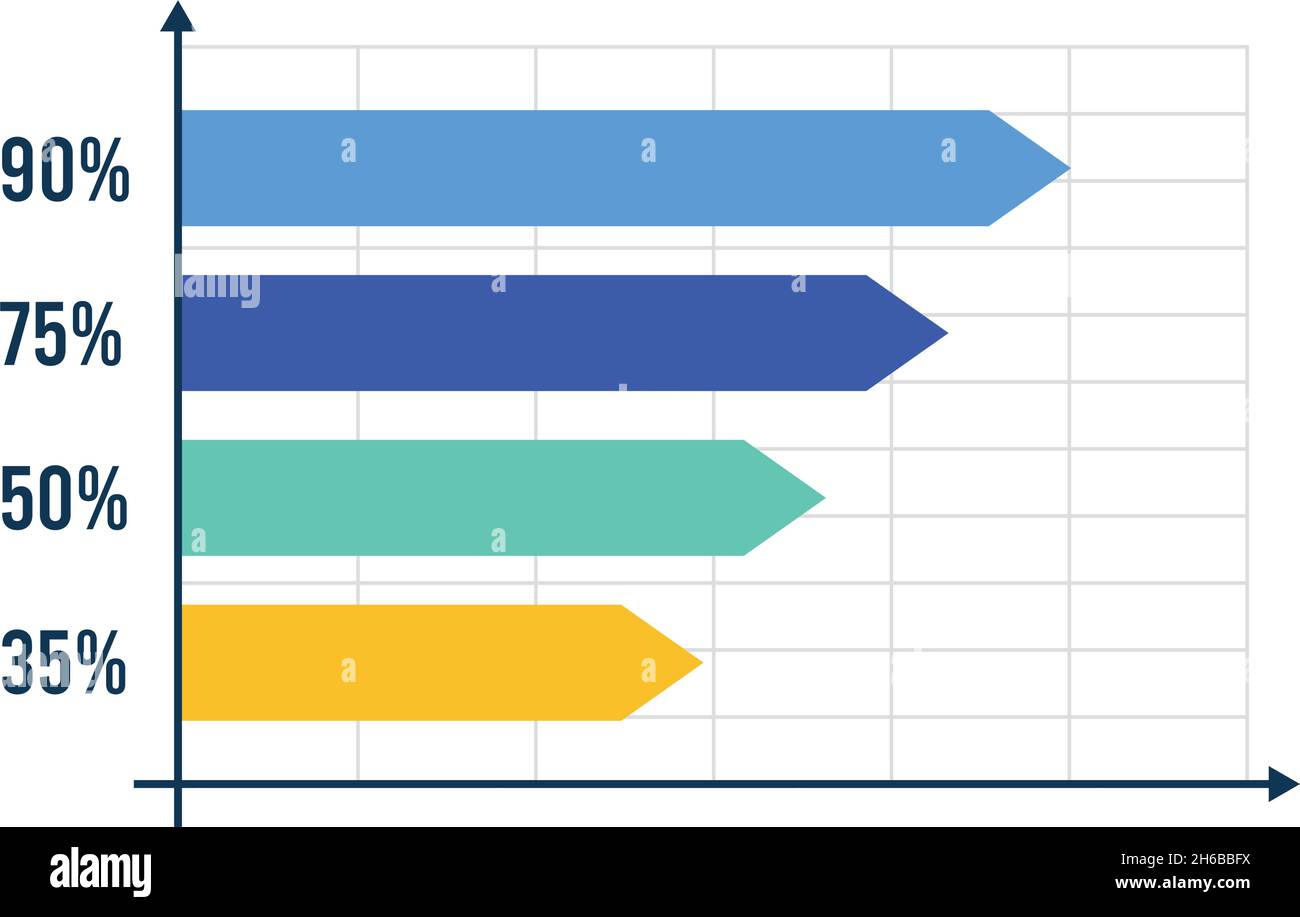 statistics arrows infographic Stock Vector Image & Art - Alamy