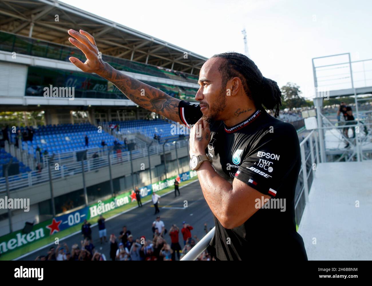 Sao Paulo, Brazil. 14th Nov, 2021. # 44 Lewis Hamilton (GBR, Mercedes ...