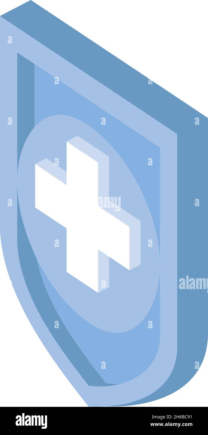 medical shield isometric Stock Vector Image & Art - Alamy