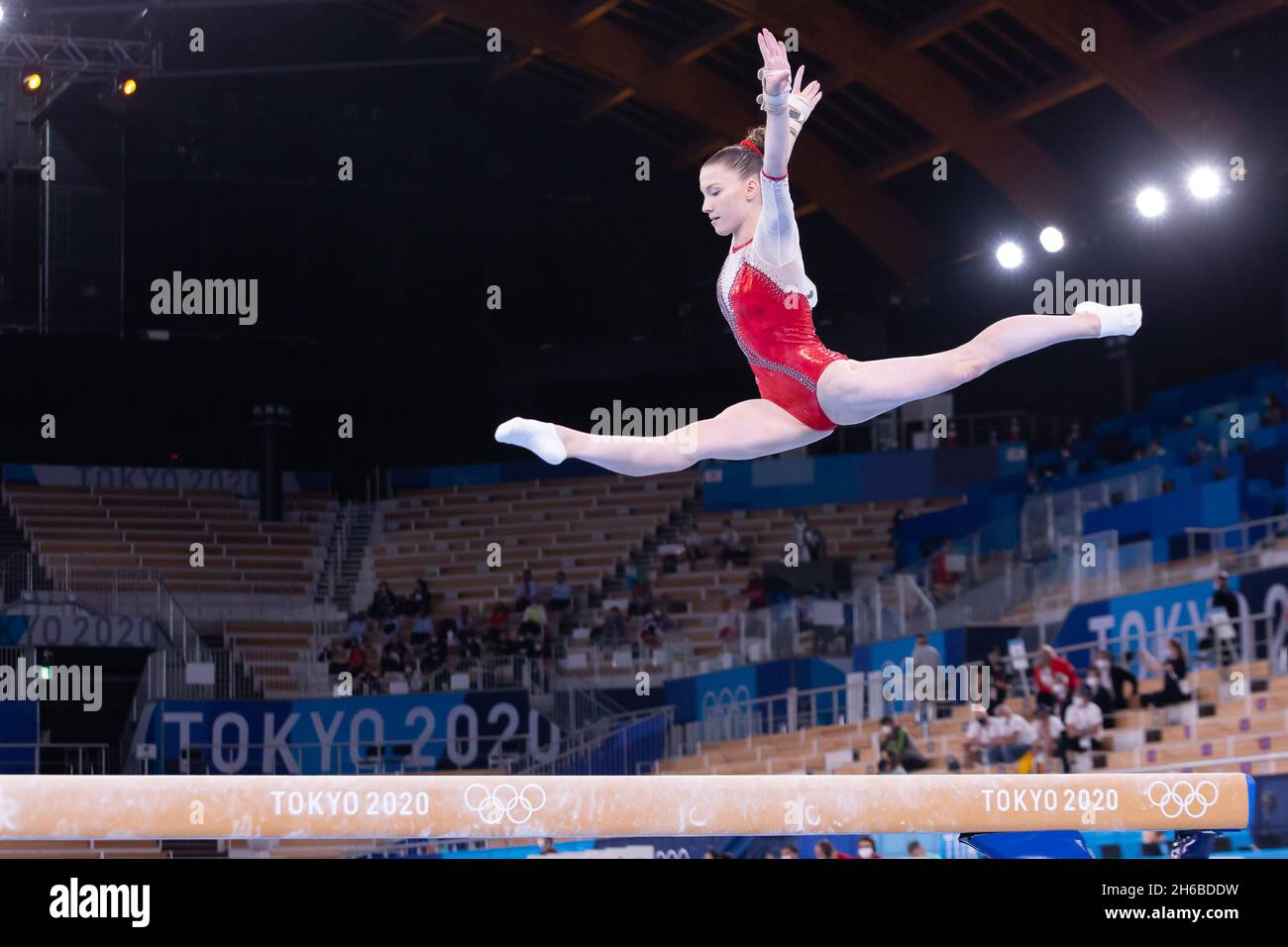 Tokyo, Japan. 25th July, 2021. Vladislava Urazova (383) of Russian ...