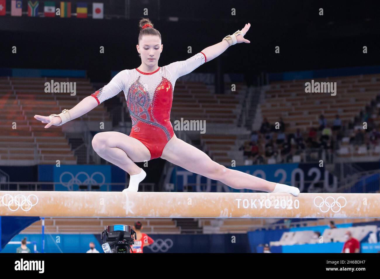 Tokyo, Japan. 25th July, 2021. Vladislava Urazova (383) of Russian ...