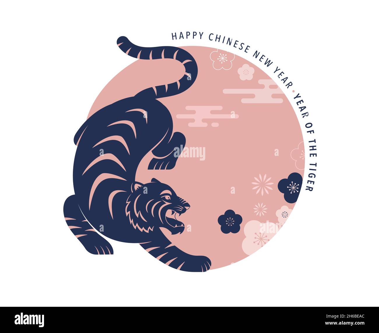 Chinese new year 2022 year of the tiger - Chinese zodiac symbol, Lunar ...