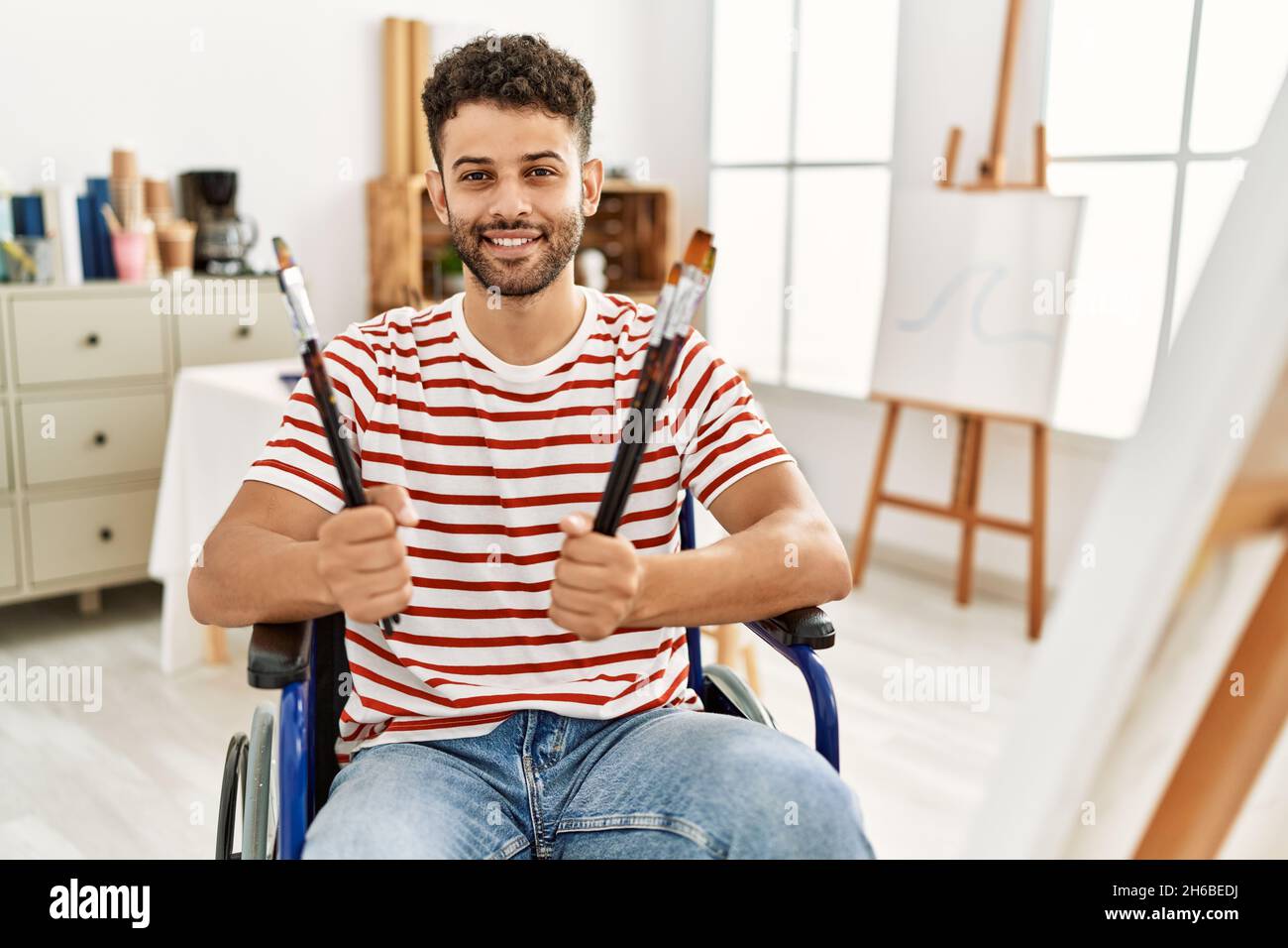 Arabic person wheelchair hi-res stock photography and images - Alamy