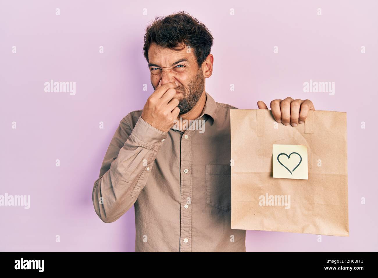 Breath into paper bag hi-res stock photography and images - Alamy