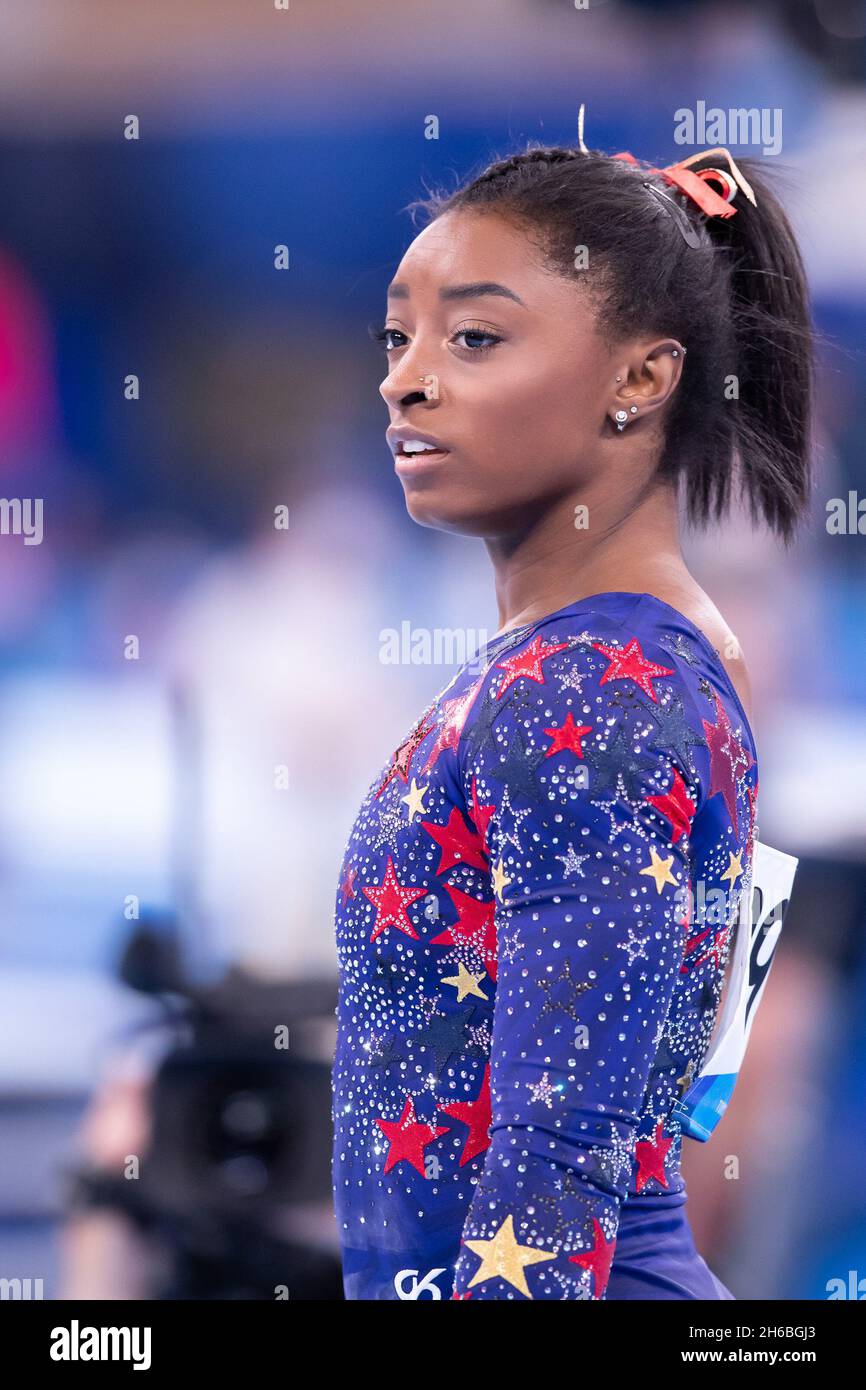 Tokyo, Japan. 25th July, 2021. Simone Biles of United States during the ...