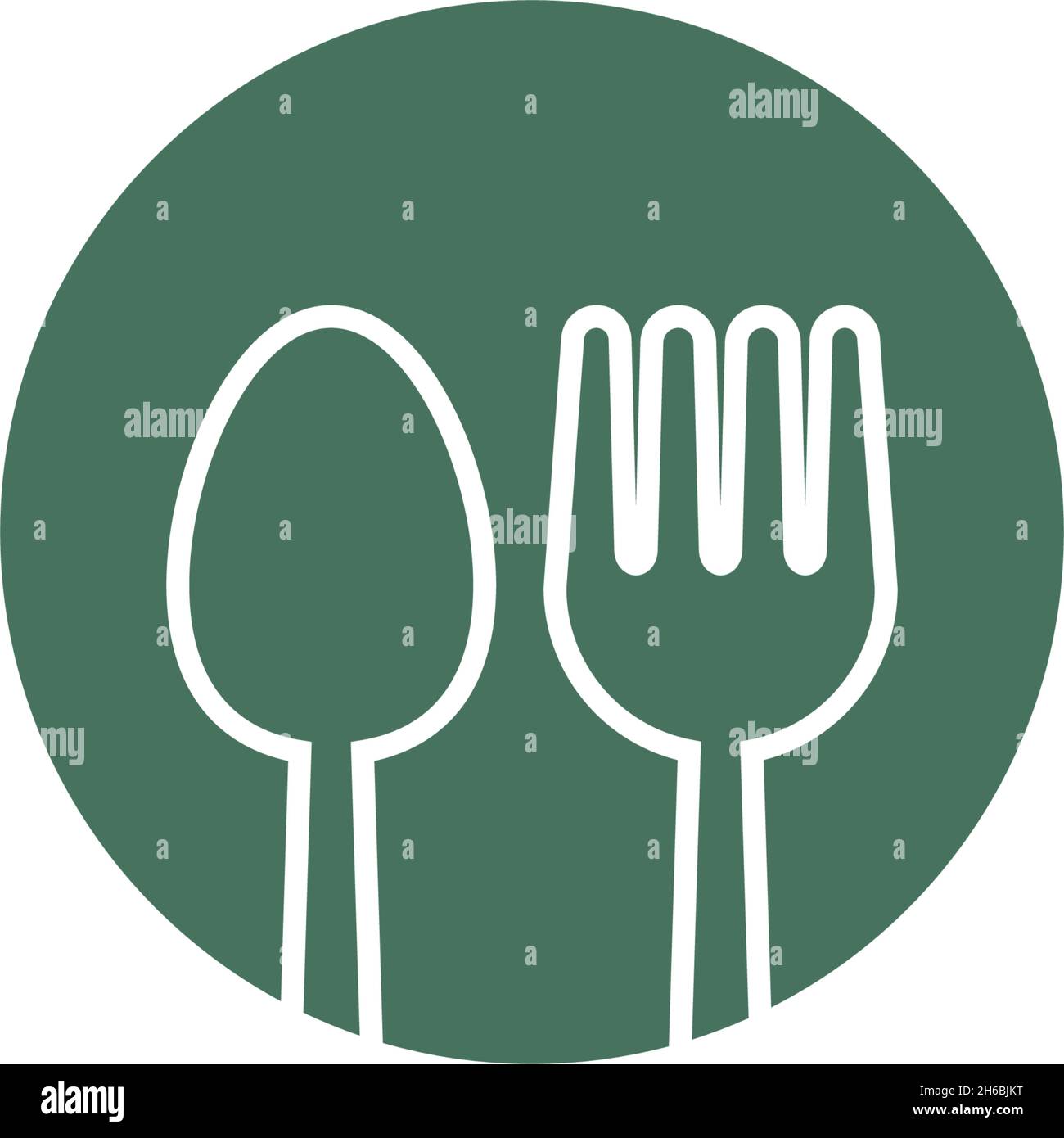 Food safe icon flat design template vector Stock Vector Image & Art - Alamy