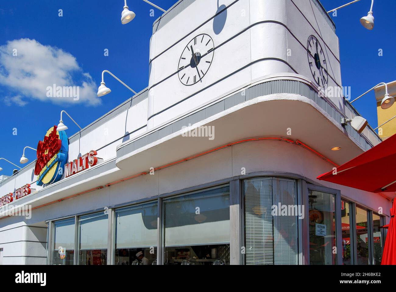Johnny Rockets Original Hamburger Diner, Hollywood, Melrose Avenue, Los ...