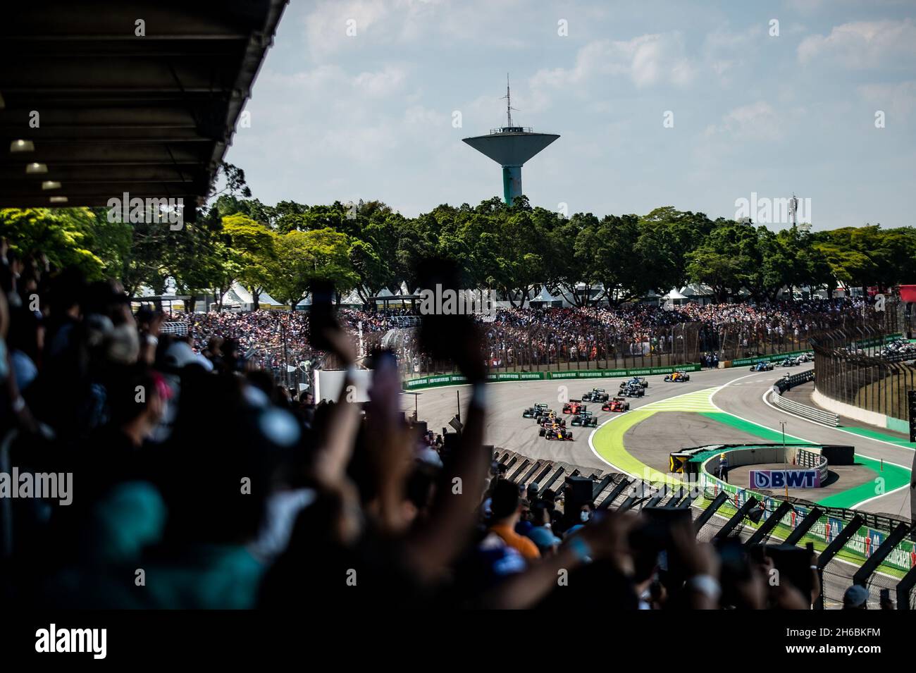 SP - Sao Paulo - 11/14/2021 - FORMULA 1 GP BRASIL 2021, RACE - Start of ...