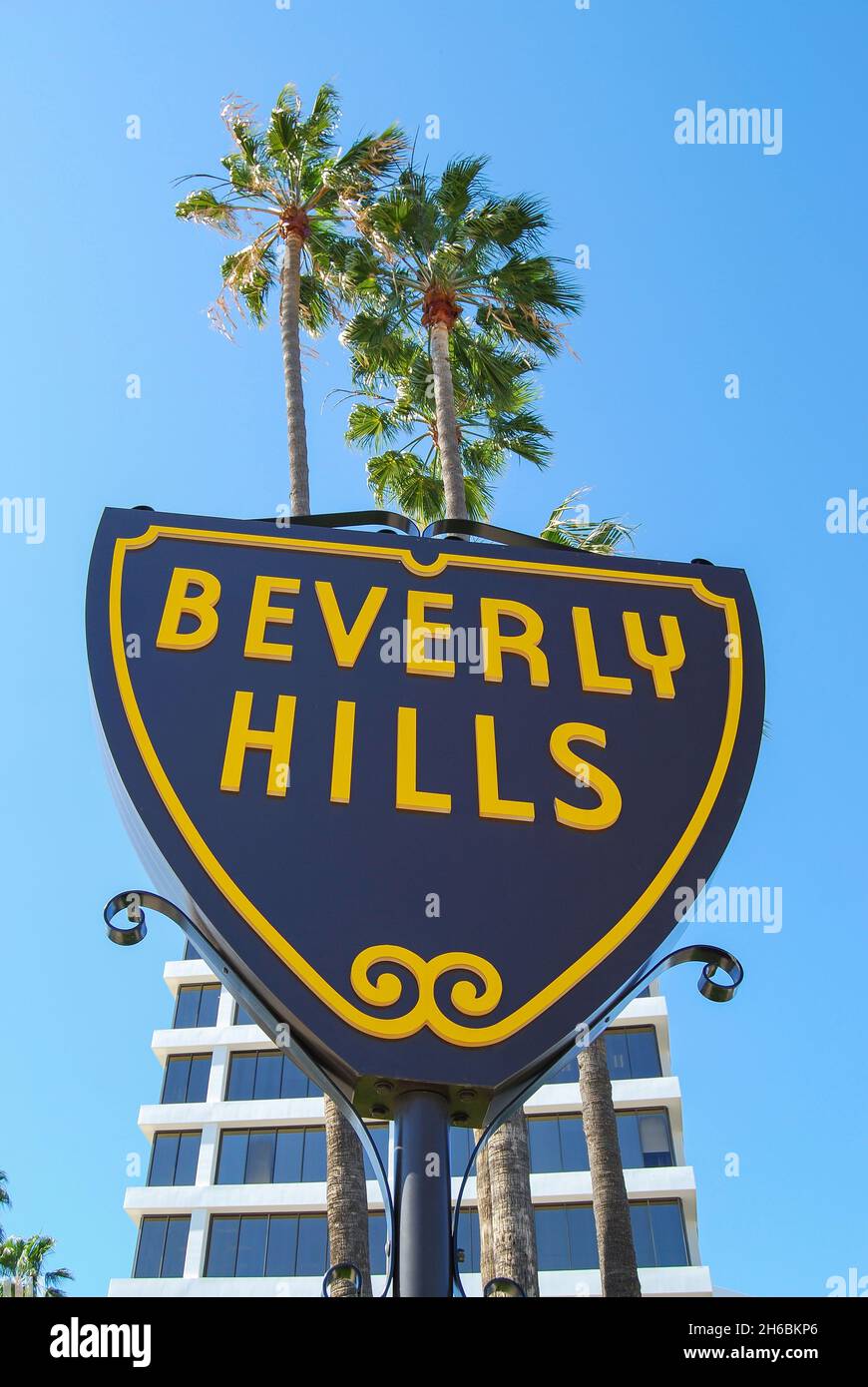Beverly Hills sign, Beverly Hills, Los Angeles, California, United ...