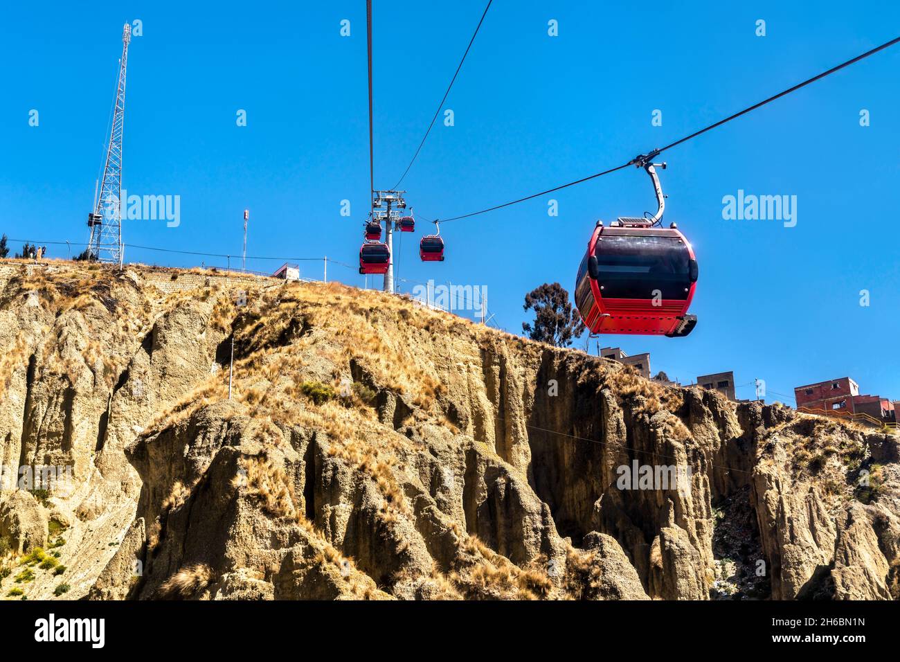 La paz cable car hi-res stock photography and images - Alamy