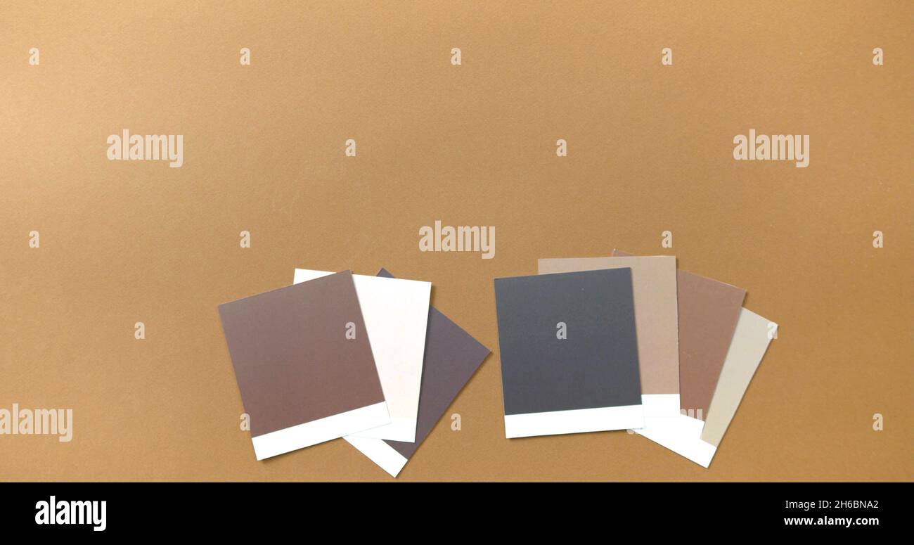 A background photo with colored cards Stock Photo - Alamy