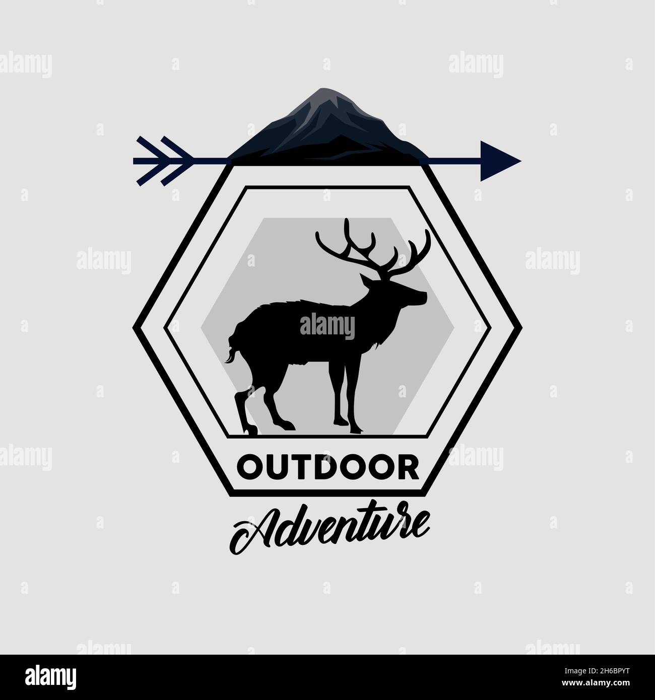 outdoor adventure emblem icon Stock Vector Image & Art - Alamy