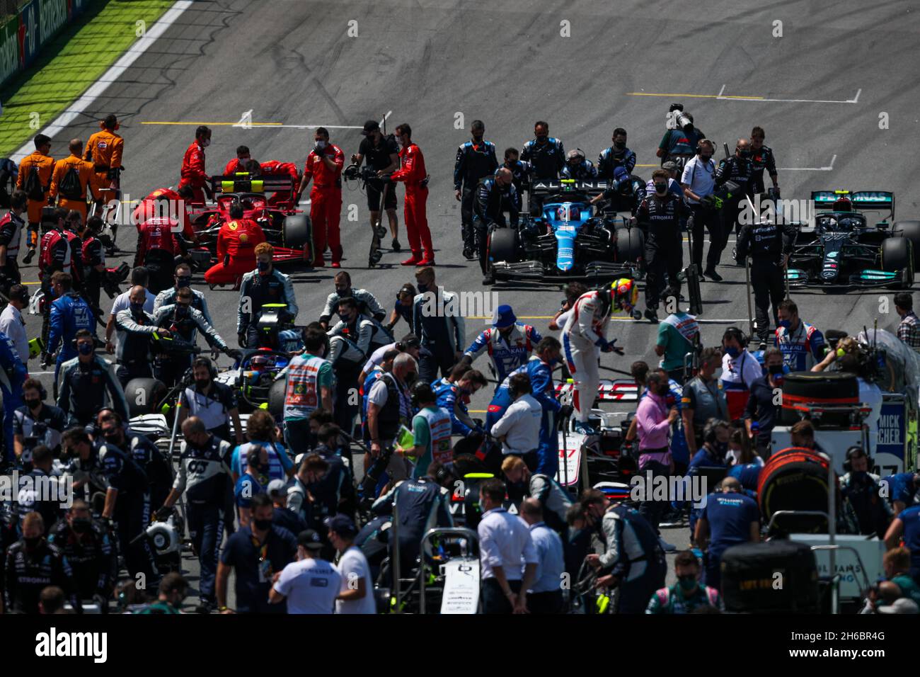 Sao Paulo, Brazil, 14/11/2021, 31 OCON Esteban (fra), Alpine F1 A521 ...