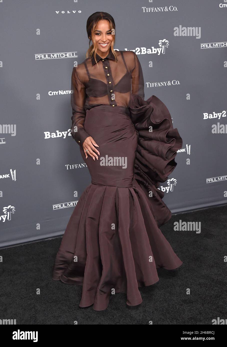 November 13, 2021, West Hollywood, California, USA: Ciara arrives for ...