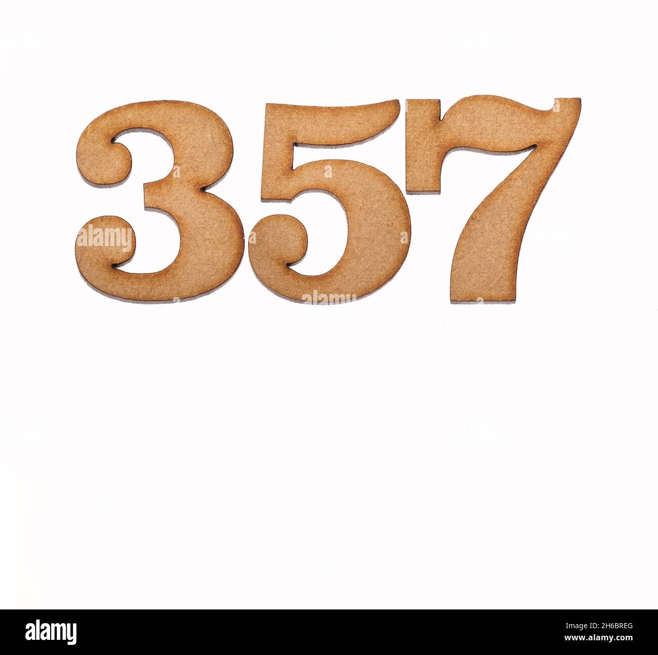 Number 357 Cut Out Stock Images & Pictures - Alamy