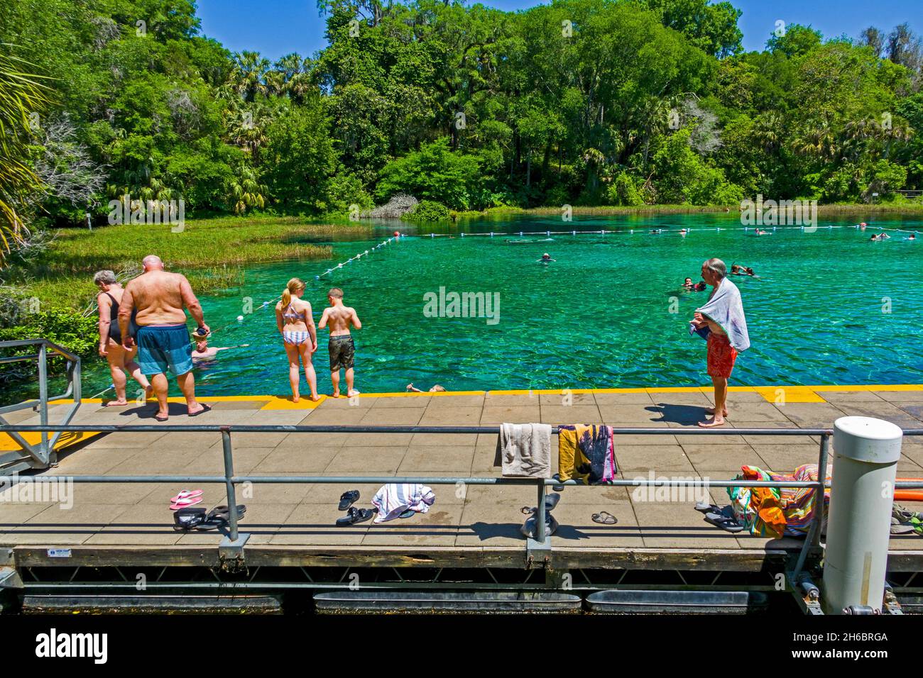 Rainbow Springs State Park Recreation Area Florida Stock Photo - Alamy
