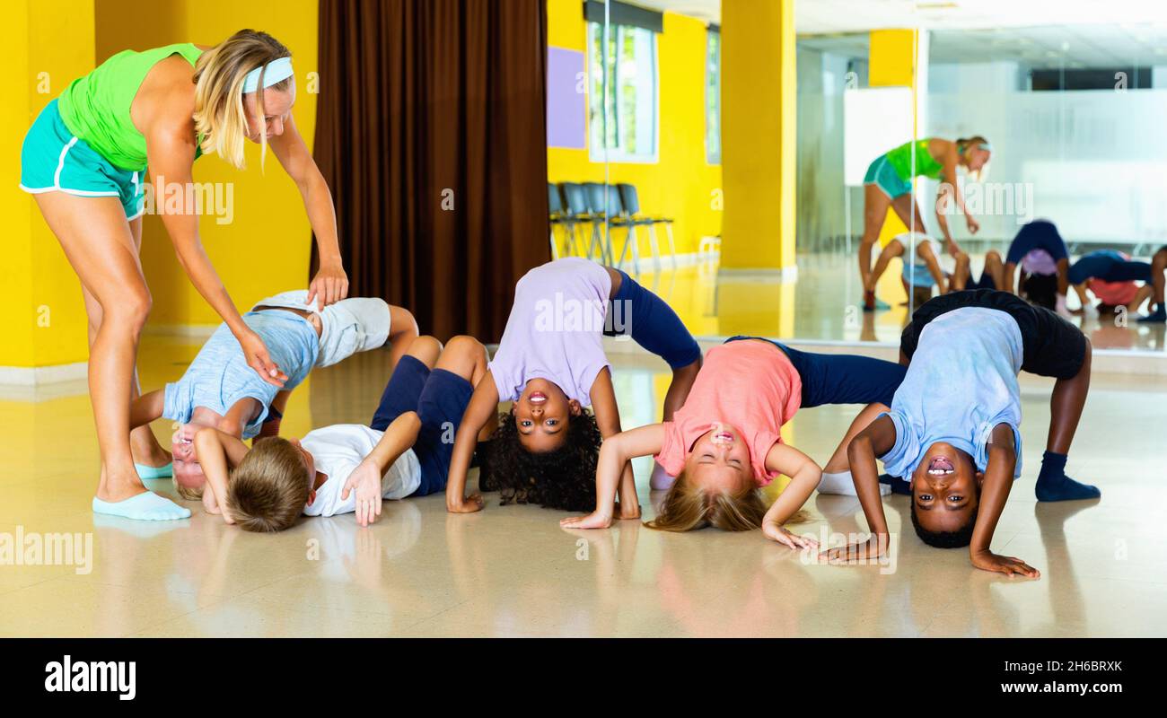 Gymnastics Kids Bridge