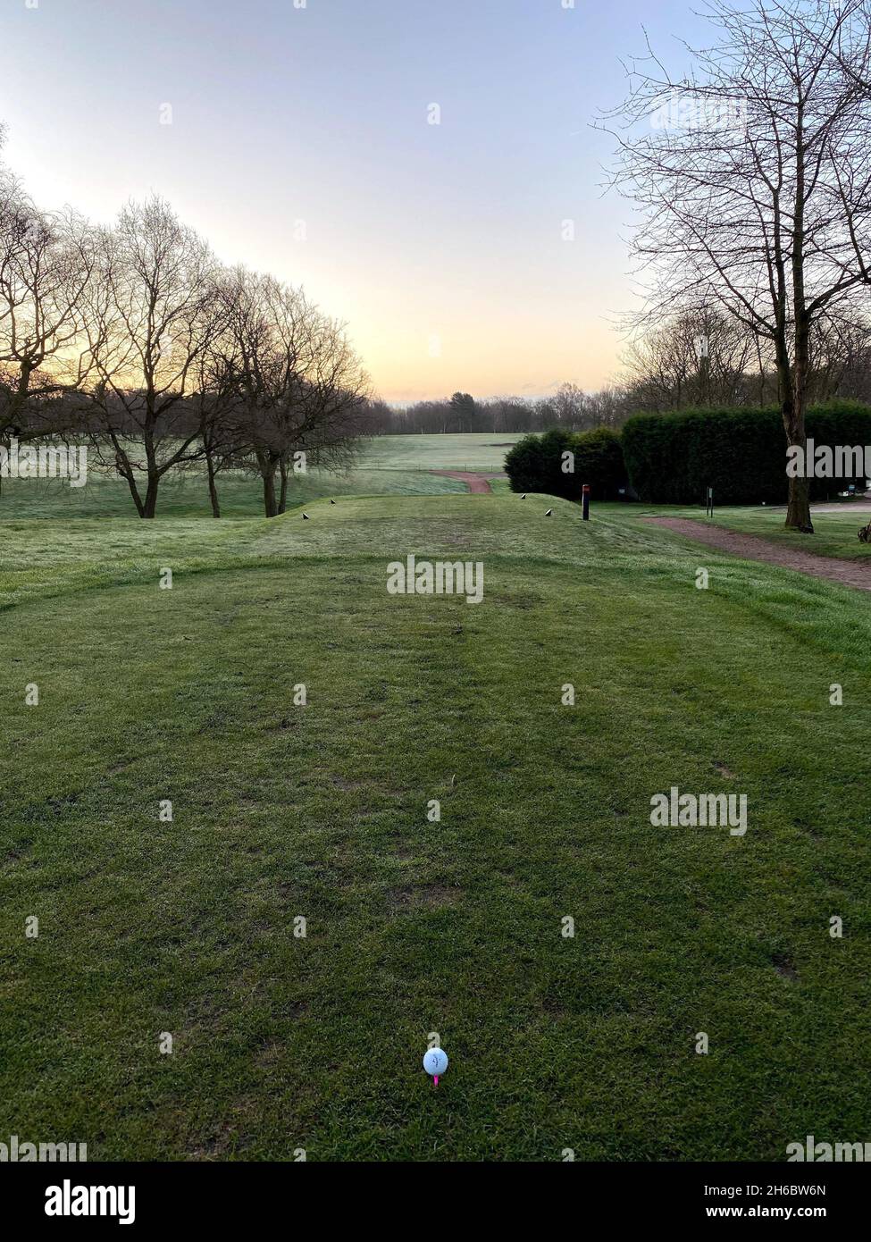 Golf tee box hi-res stock photography and images - Alamy