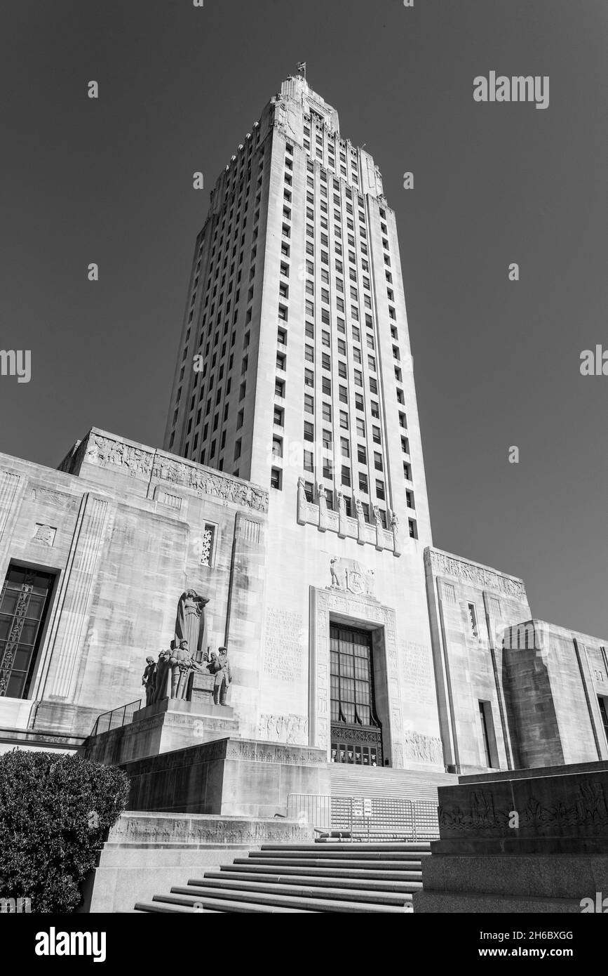 The Louisiana State Capitol in Baton Rouge, USA Stock Photo - Alamy