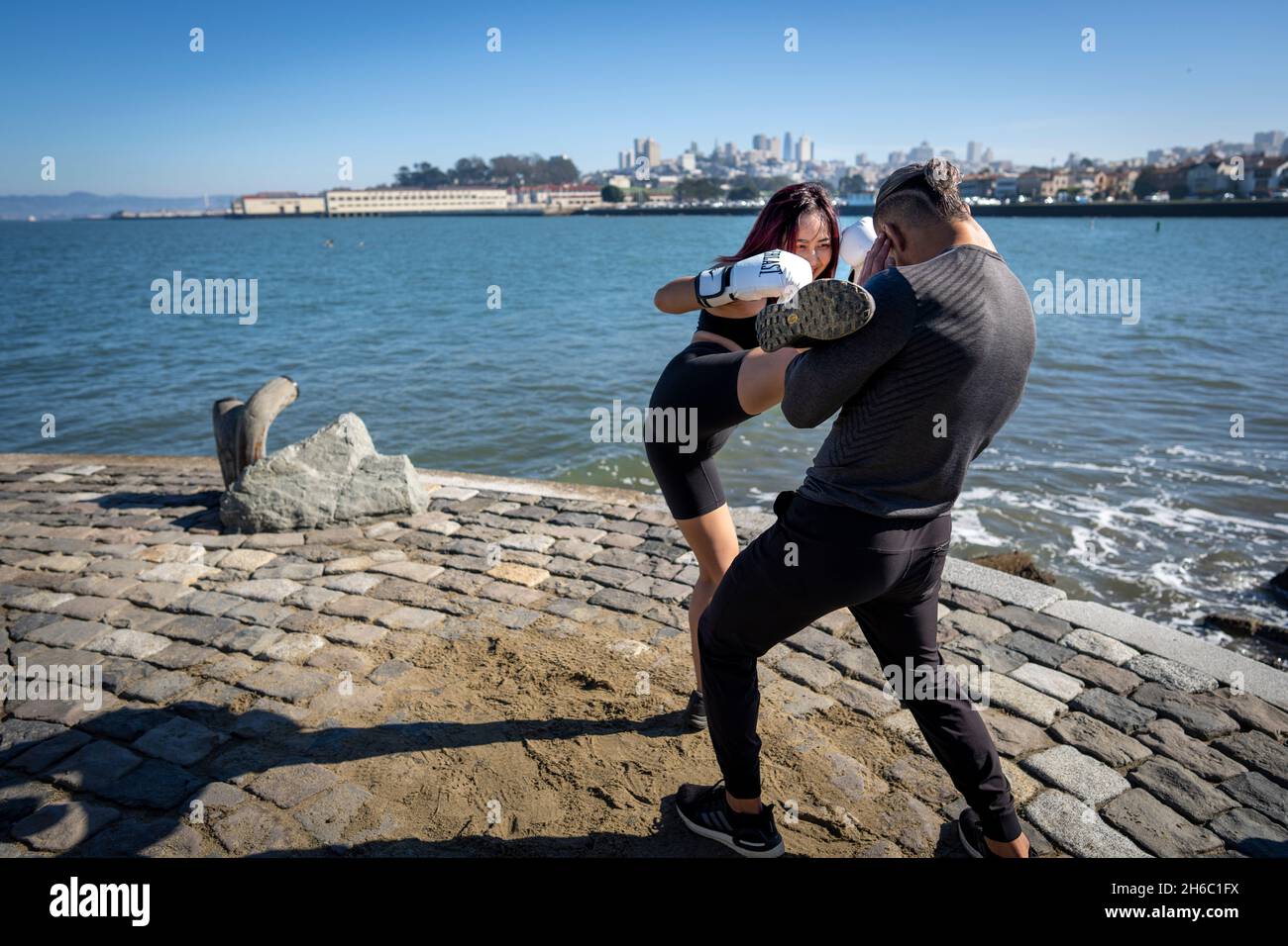 First mma training session hi-res stock photography and images - Alamy