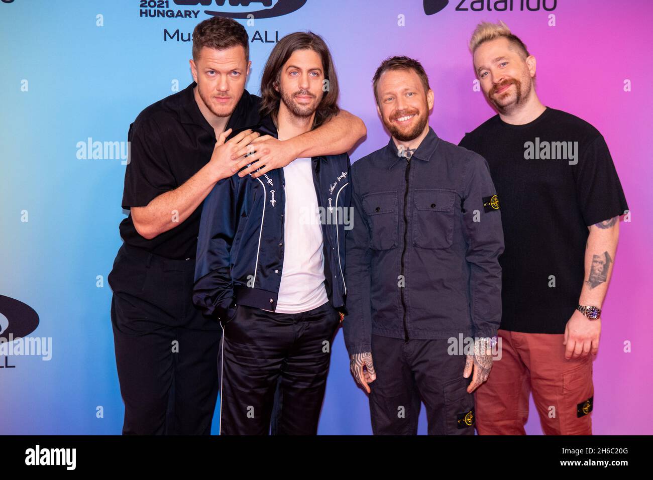 Imagine Dragons, Dan Reynolds, Wayne Sermon, Ben McKee, Daniel Platzman ...