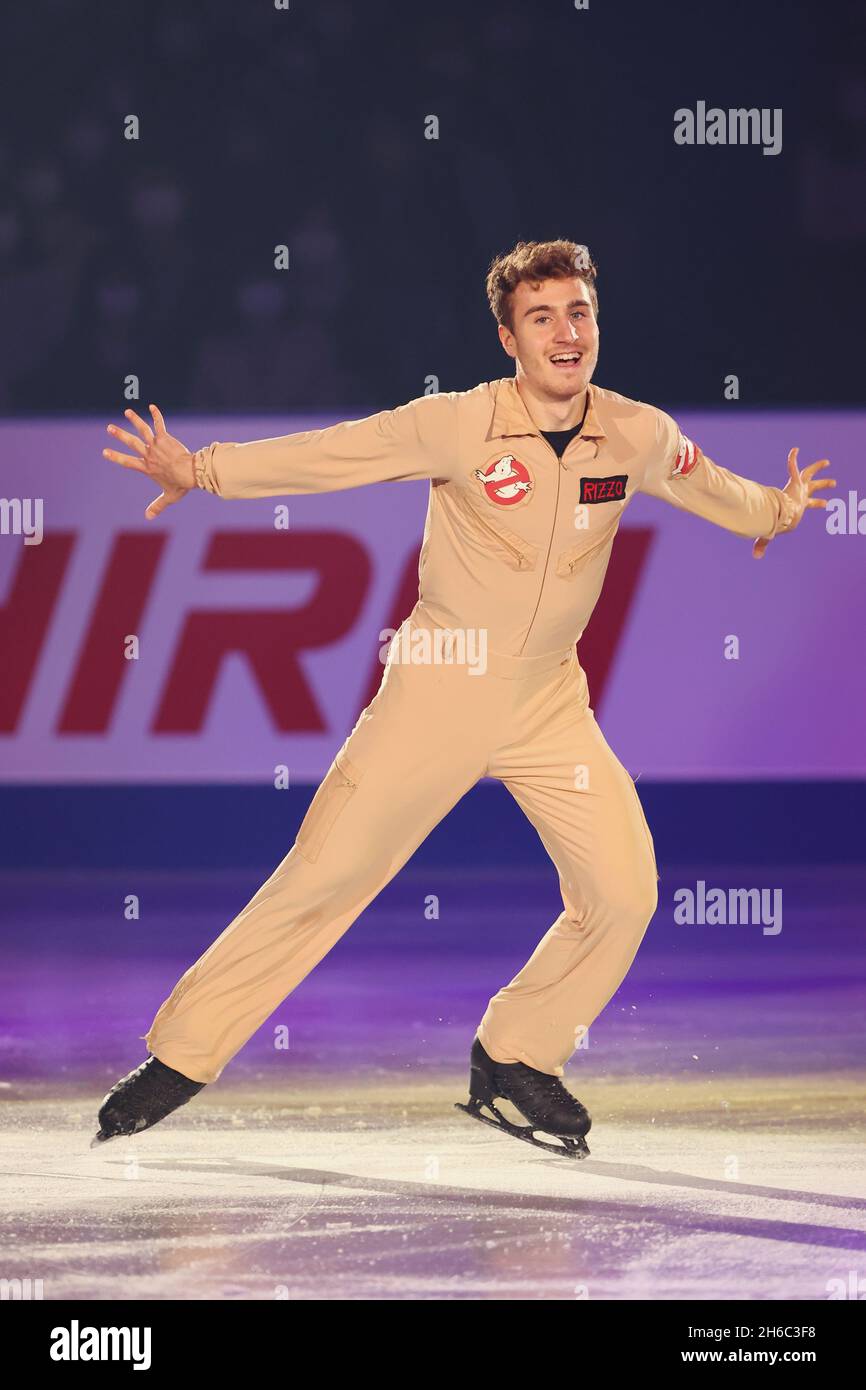Tokyo, Japan. 14th Nov, 2021. Matteo Rizzo (ITA) Figure Skating : ISU ...