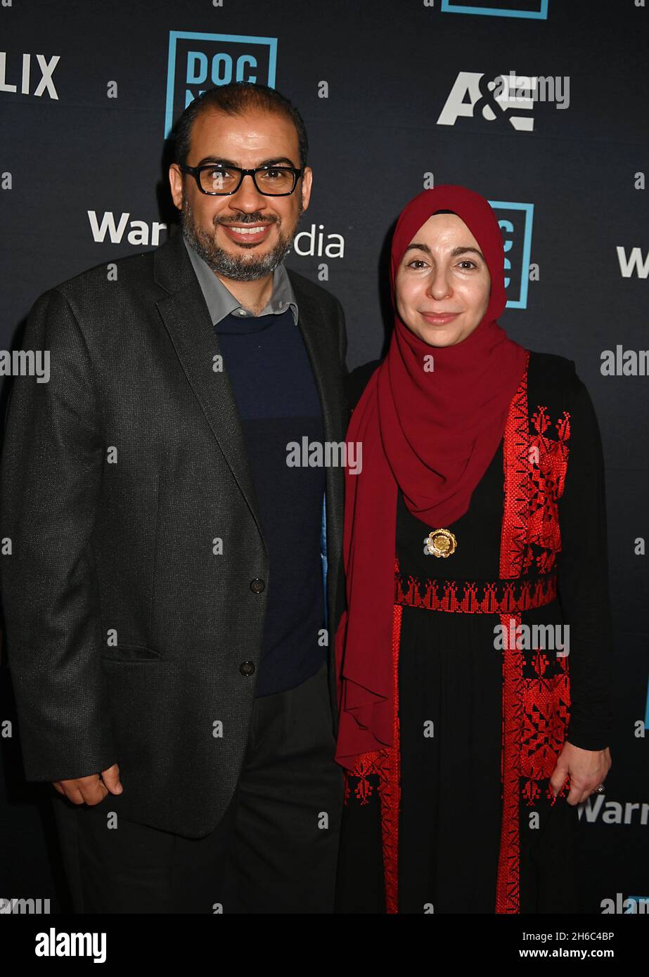 Bahia Amawi and husband Mohammad al Bedaiwi attendthe "Boycott ...