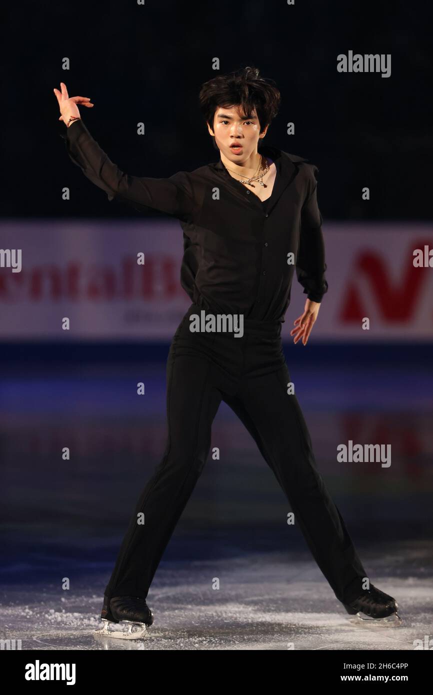 Tokyo, Japan. 14th Nov, 2021. Cha Junhwan (KOR) Figure Skating : ISU ...