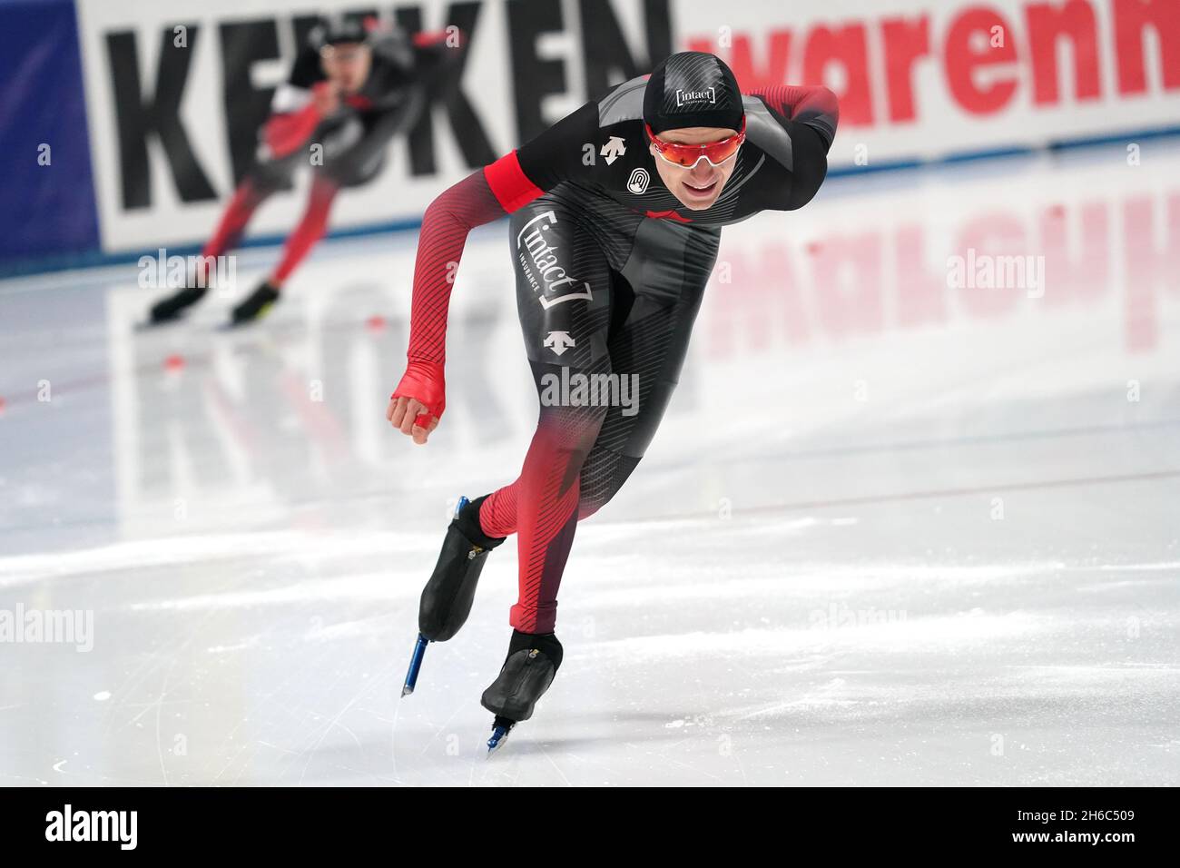 Connor Howe (CAN) on 1500 meter men during ISU Worldcup on November 13 ...
