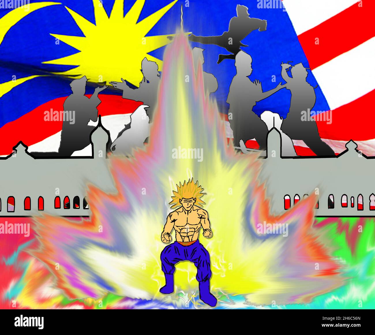 Malay cartoon hi-res stock photography and images - Alamy