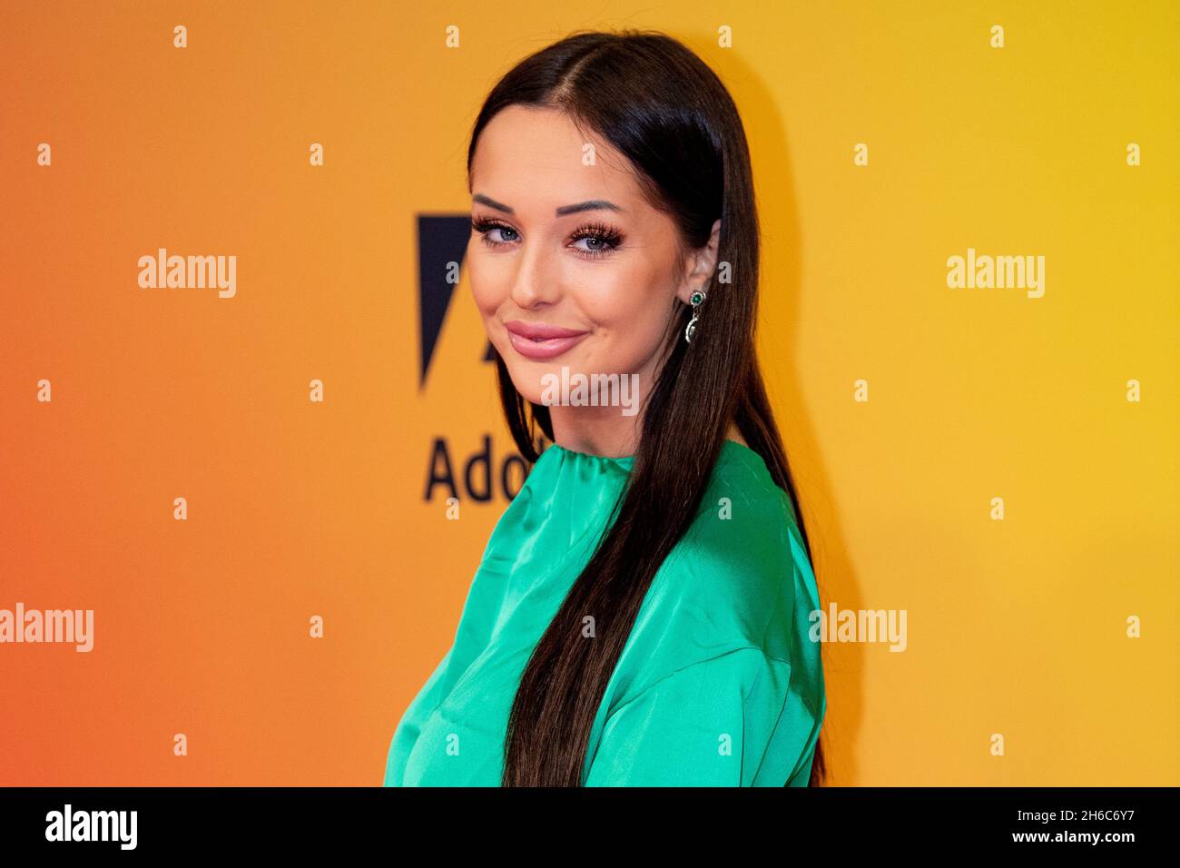 Bettina Buchanan attending the MTV EMAs 2021 at the Laszlo Papp ...