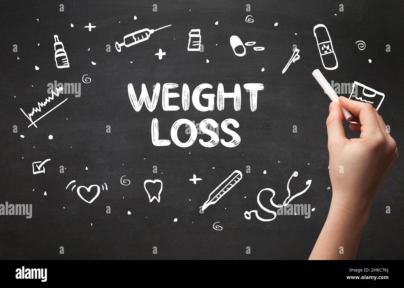 Hand drawing medical concept concept Stock Photo - Alamy