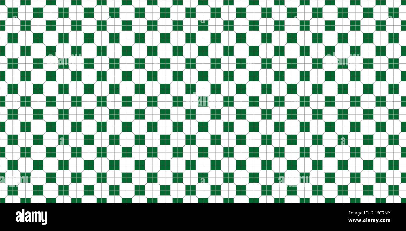 The vector seamless Hong Kong traditional vintage green floor pattern ...