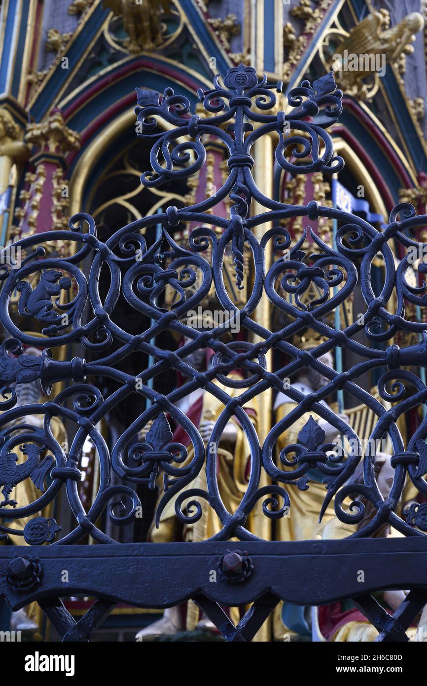 Closeup of an ancient gate details Stock Photo - Alamy