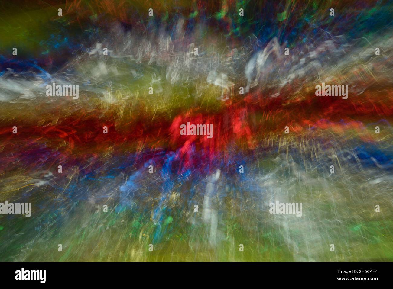 Colorful abstract of burst color fusion, metallic colors literary ...