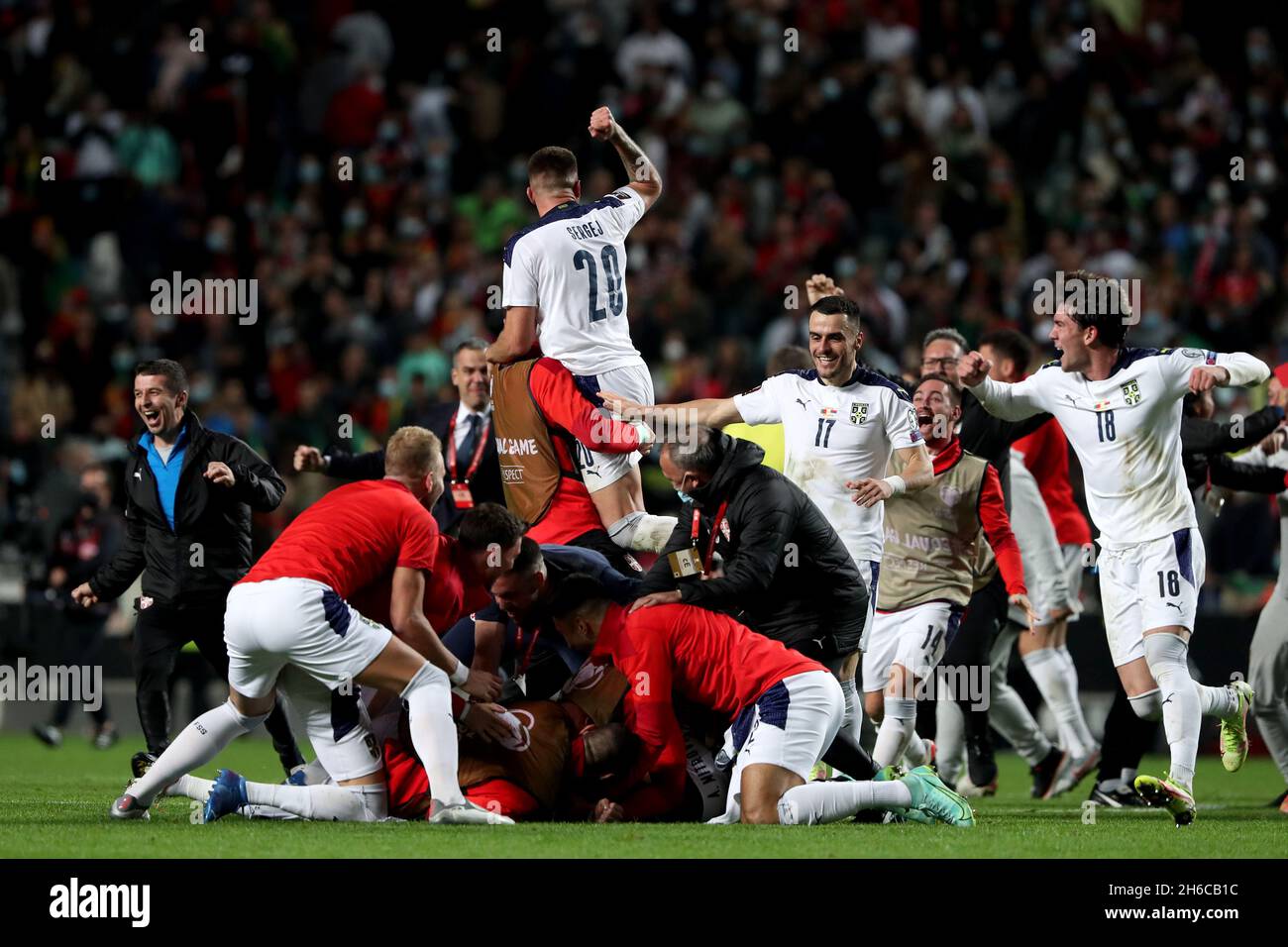 Lisbon, Portugal. 14th Nov, 2021. during the FIFA World Cup Qatar 2022 ...