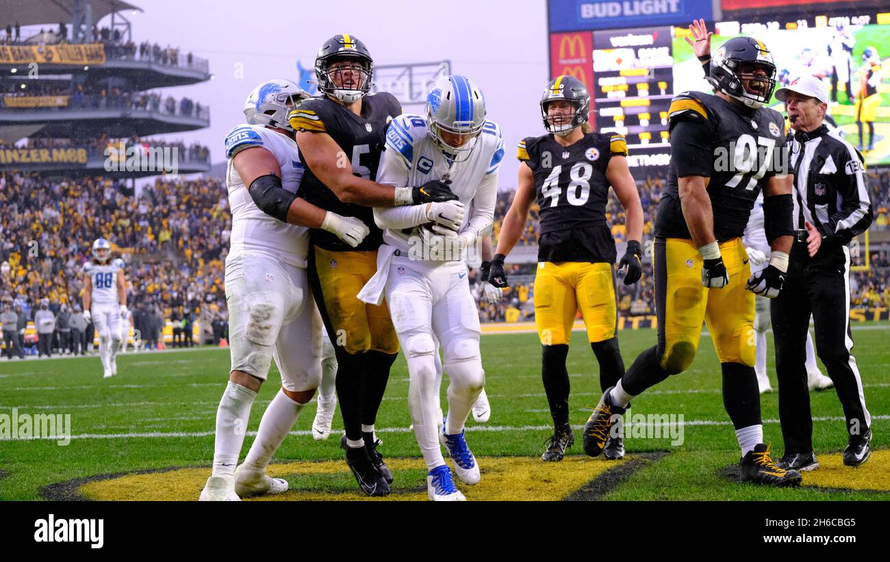 November 14th, 2021: Alex Highsmith #56 during the Pittsburgh Steelers ...