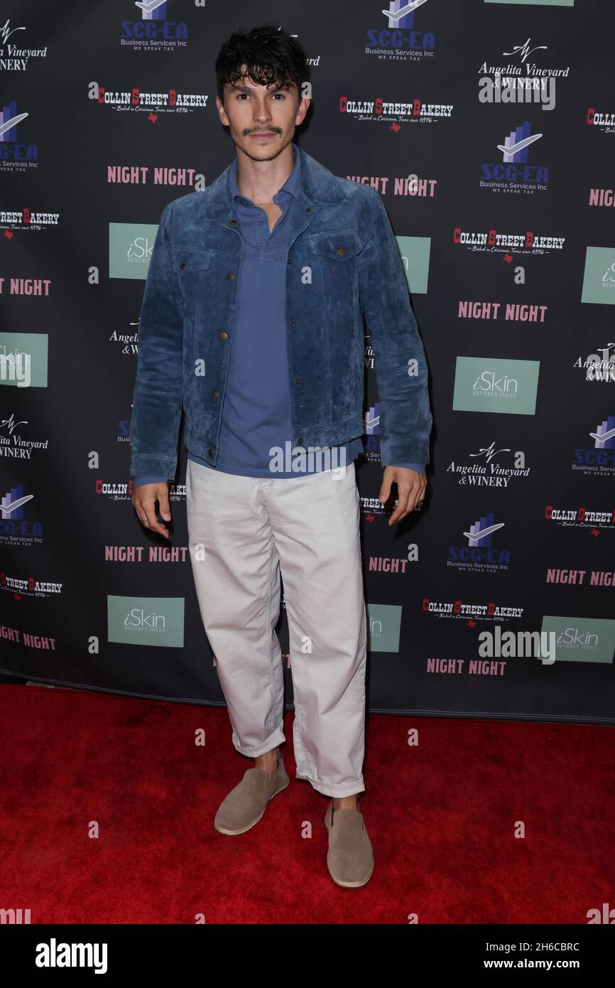 Malibu, California, USA. 13th November, 2021. Actor Jesse Henderson attending the premiere of ...