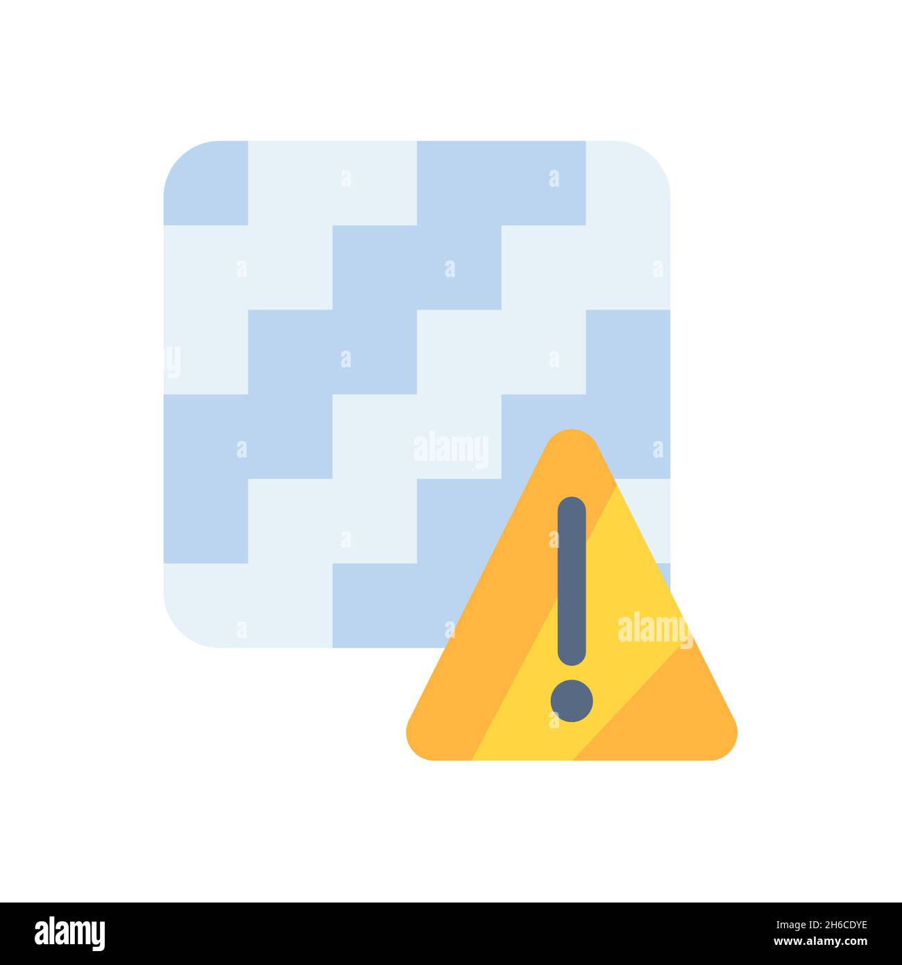 firewall alert antivirus protection single isolated icon with flat ...