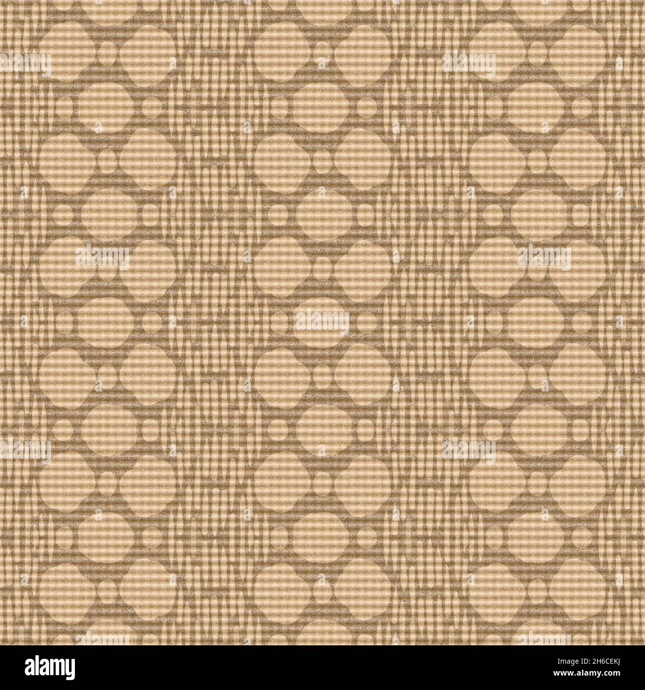 Ecru recycled corrugated pulp card paper texture. Ribbed plain neutral ...