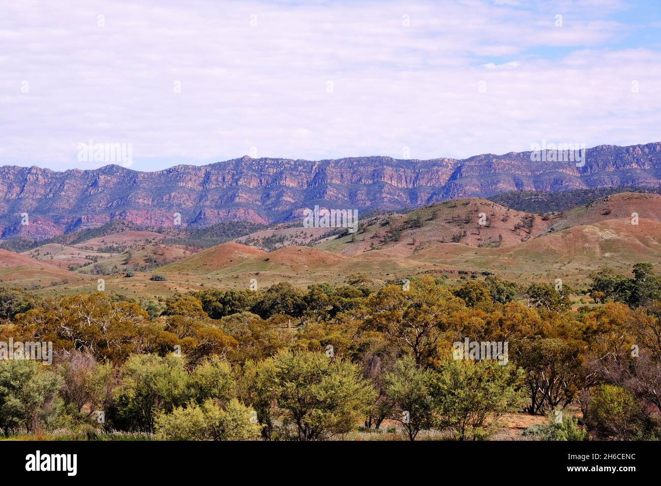 The Flinders Ranges north of Hawker in South Australia Stock Photo - Alamy