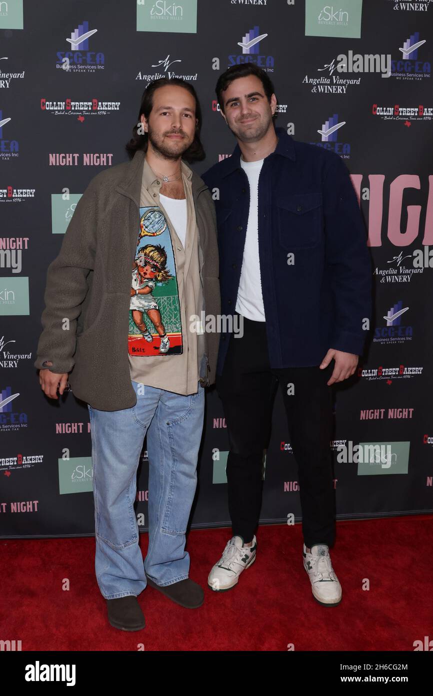 Malibu, California, USA. 13th November, 2021. Writer Aaron Kerman and ...