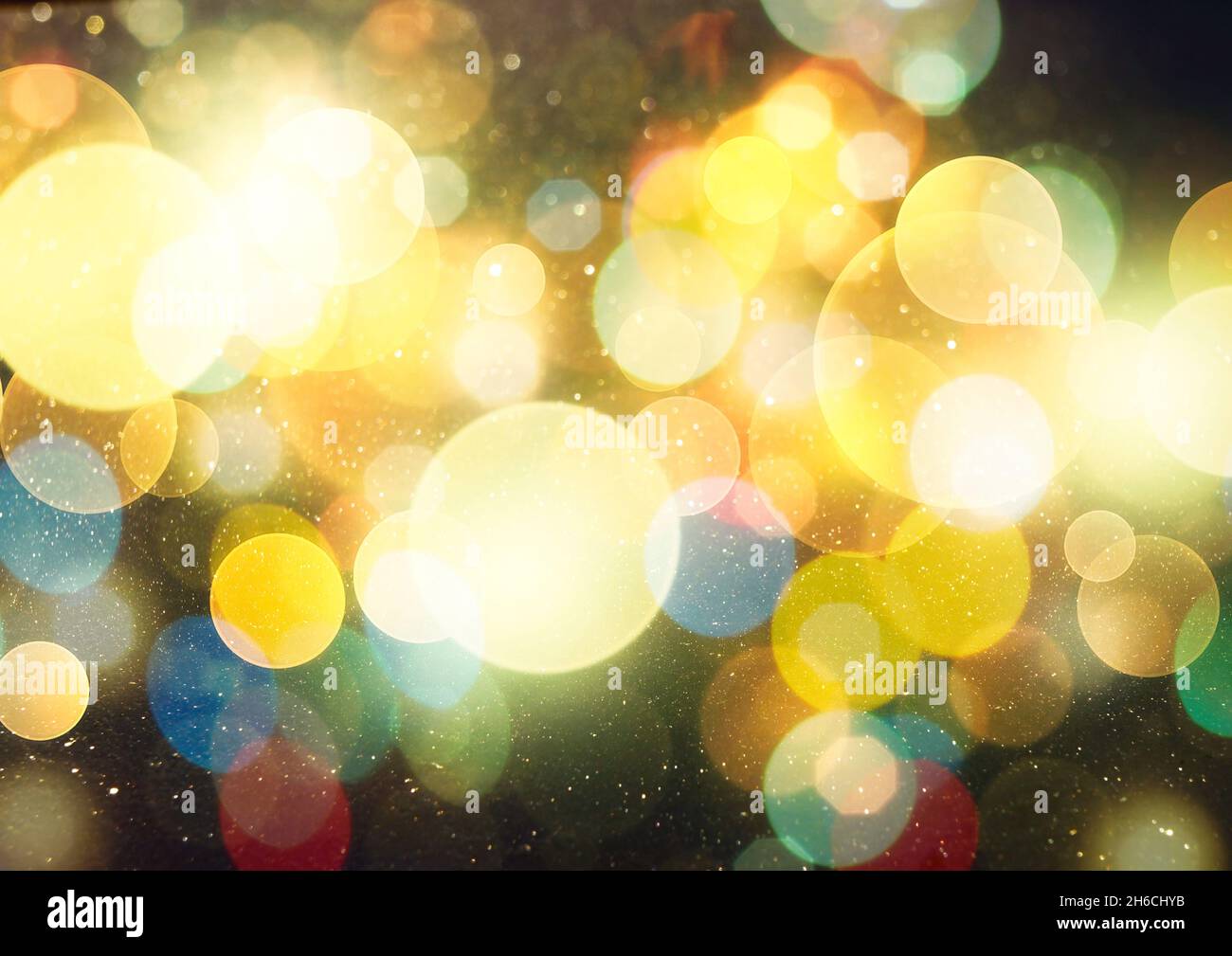 Abstract use of light color blur bokeh for background, abstract ...
