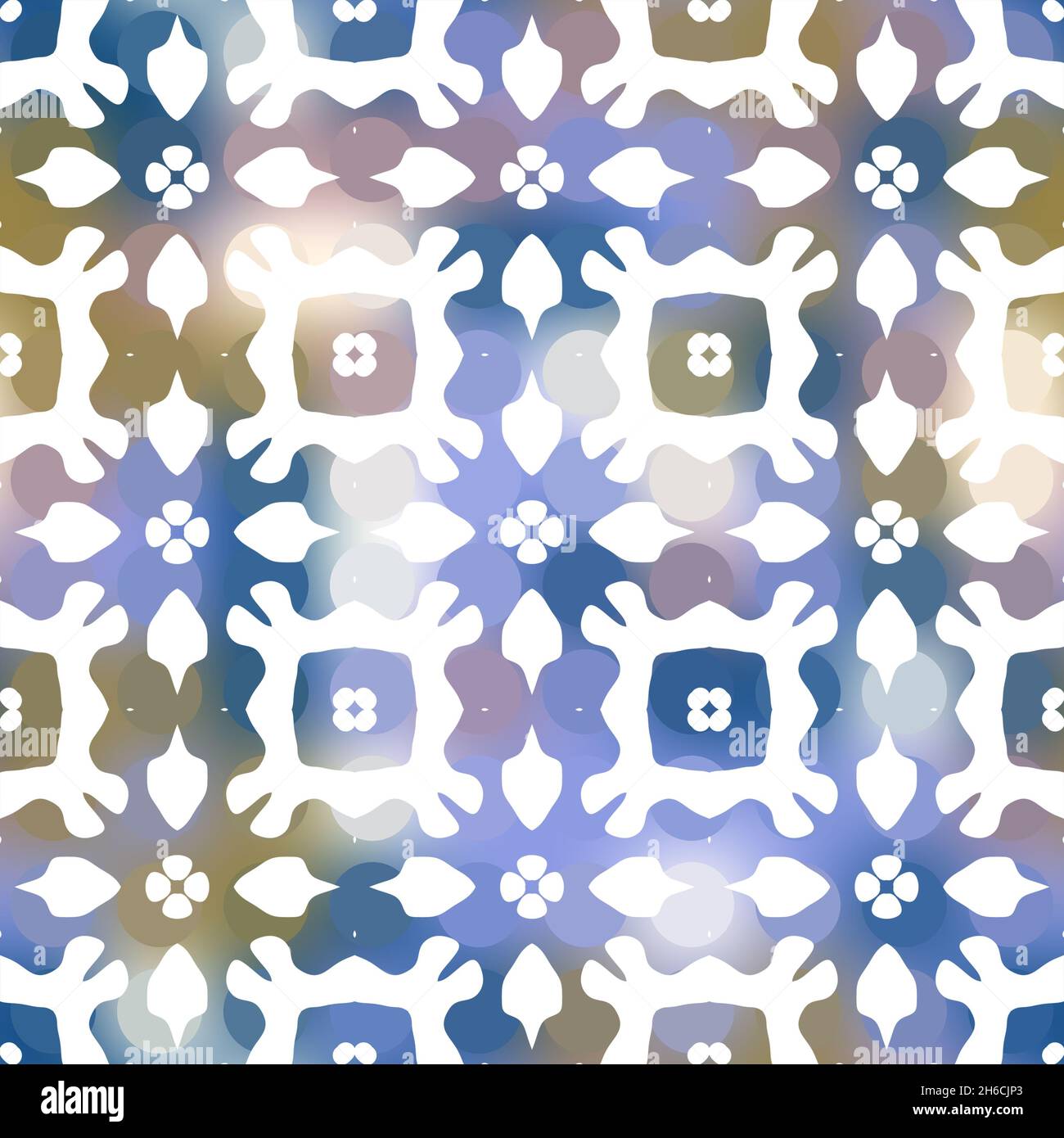 Seamless white on color interior wall tile style surface pattern design ...