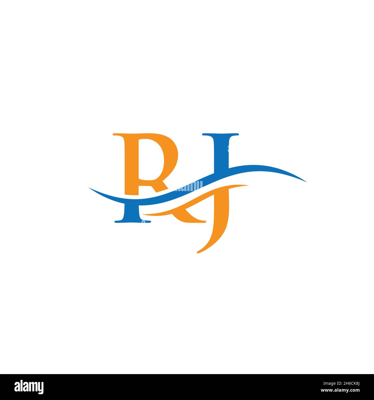 Rj Stylish Logo
