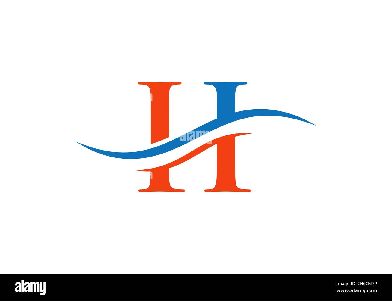 Creative II letter with luxury concept. Modern H Logo Design for ...