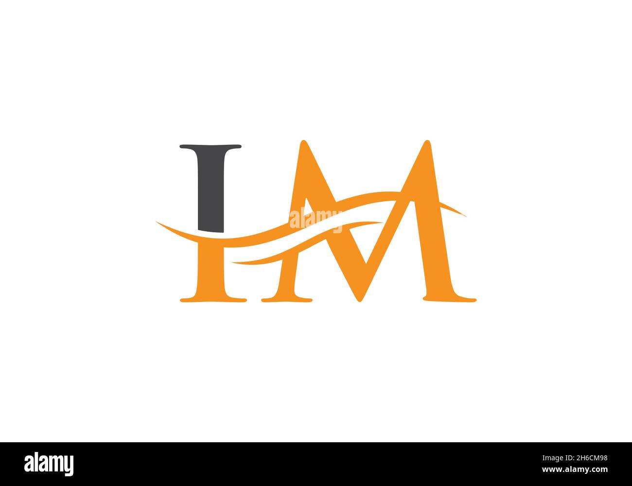 Modern IM Logo Design for business and company identity. Creative IM ...