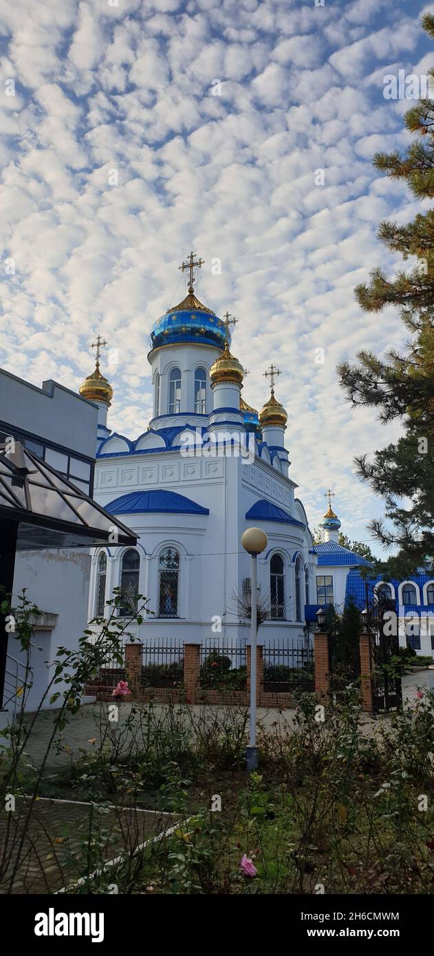 Temple of the Icon of the Mother of God "Healer Stock Photo - Alamy