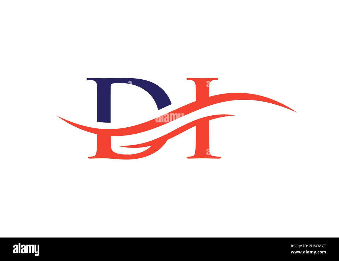 Modern DI Logo Design for business and company identity. Creative DI ...